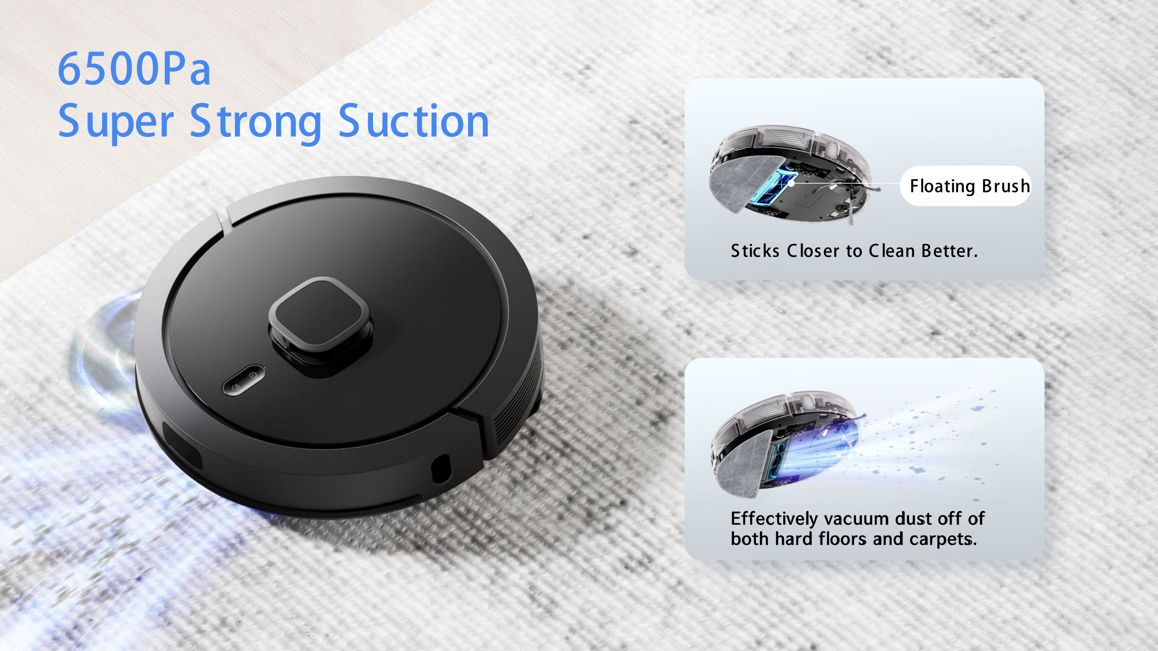 Liectroux G7 robot vacuum cleanr with Self empty dust bin, laser navig ...